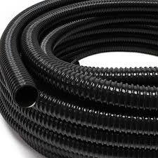 PVC Black Ribbed Aquarium Hose - Aquarium Plumbing