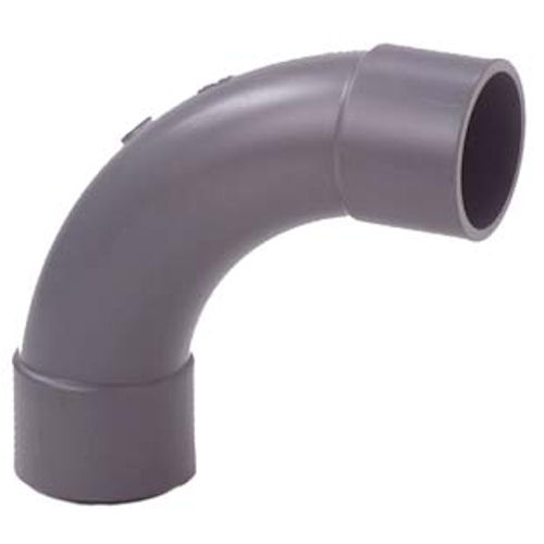 25mm SHORT RADIUS 90 DEGREE PVC-U BEND - Aquarium Plumbing
