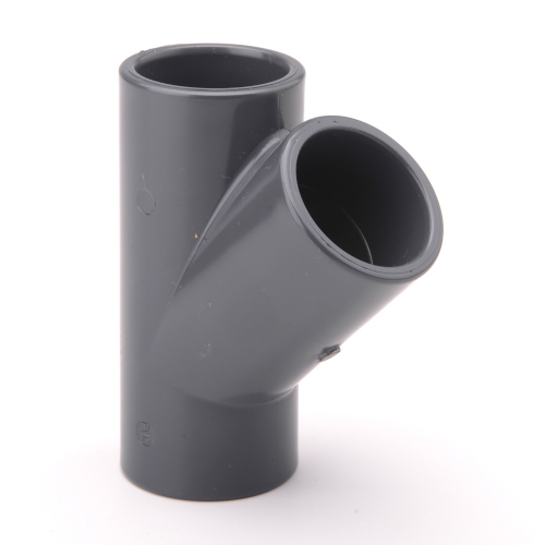 PVC-U Pond Metric Equal Tee - Aquarium Plumbing